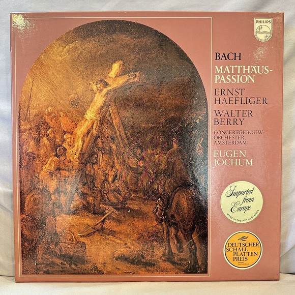 Media | Bach St Matthew Passion Haefliger Berry Giebel Eugen Jochum 4 ...